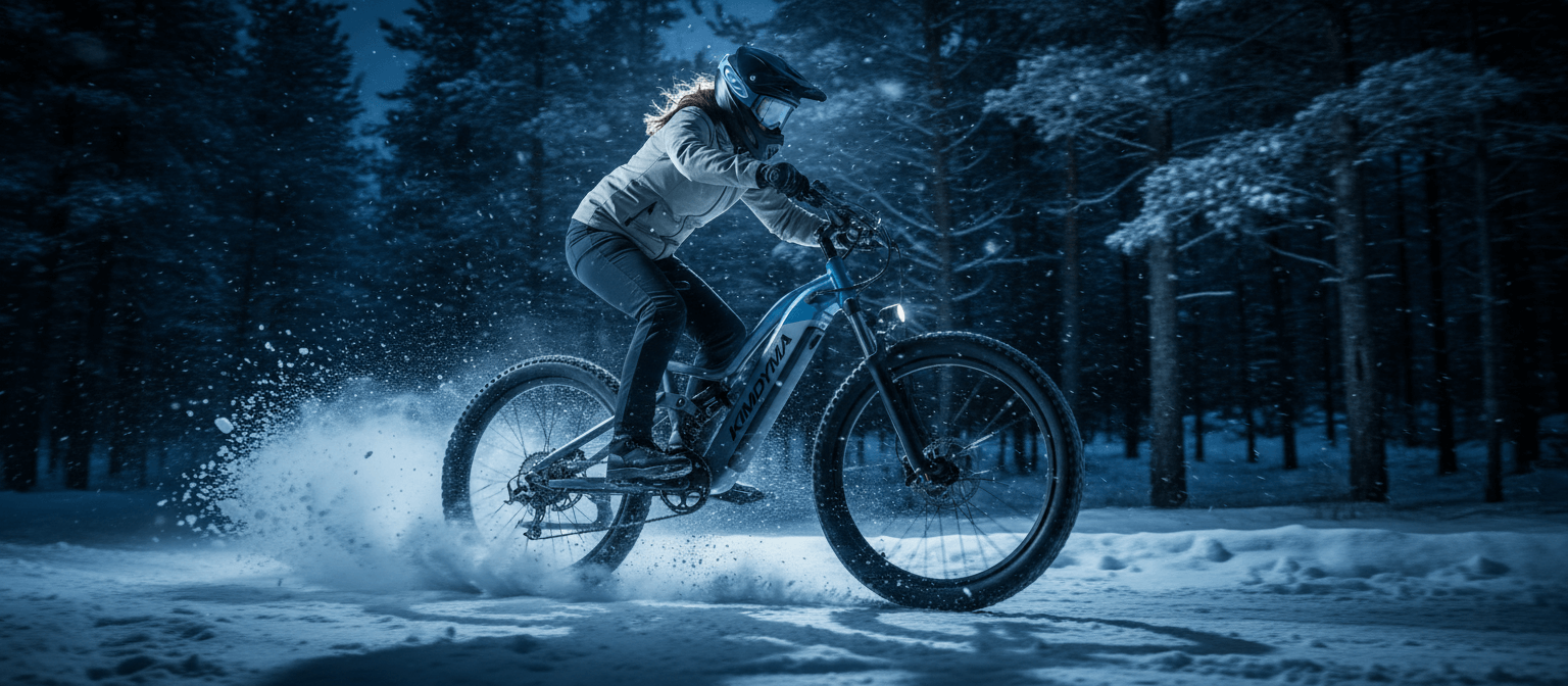 E-Bike Braking on Ice: Winter Safety Tips | Kimdyma